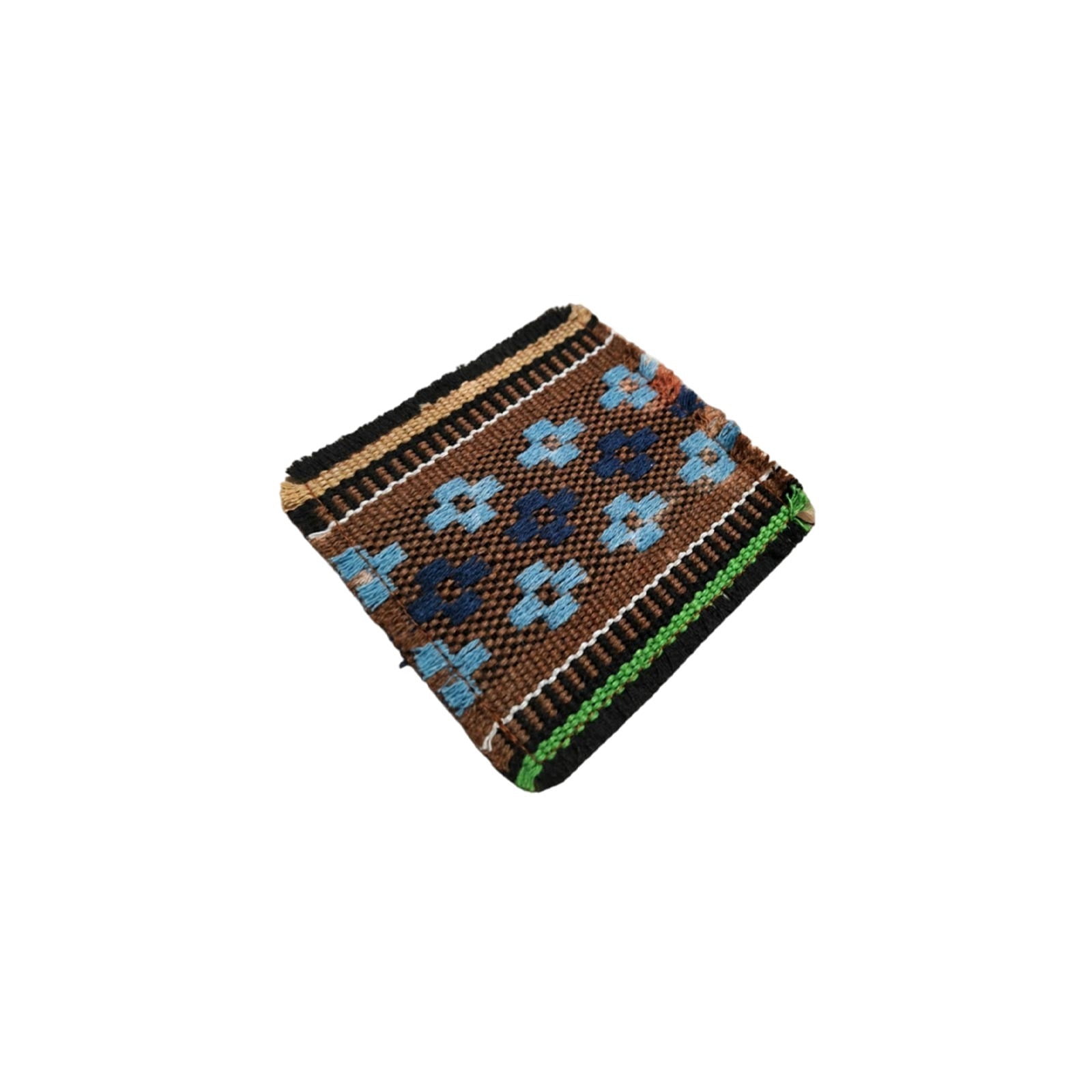 Bohemian Coaster, Woven Cup Mat, Heat Proof Absorbent Table Pads with ...