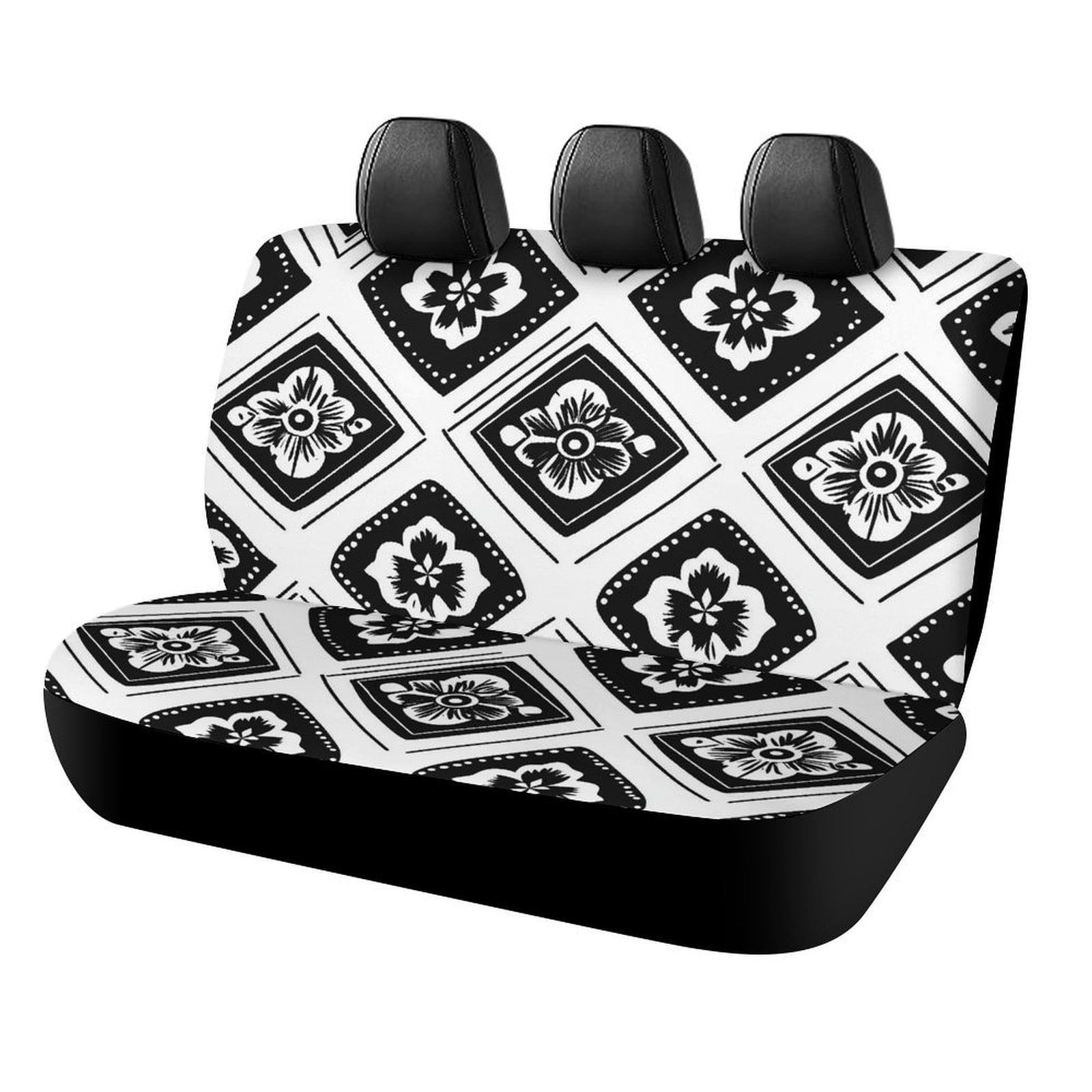 Bohemian Color Printed Car Rear Seat Cover, Suitable for Automobiles ...