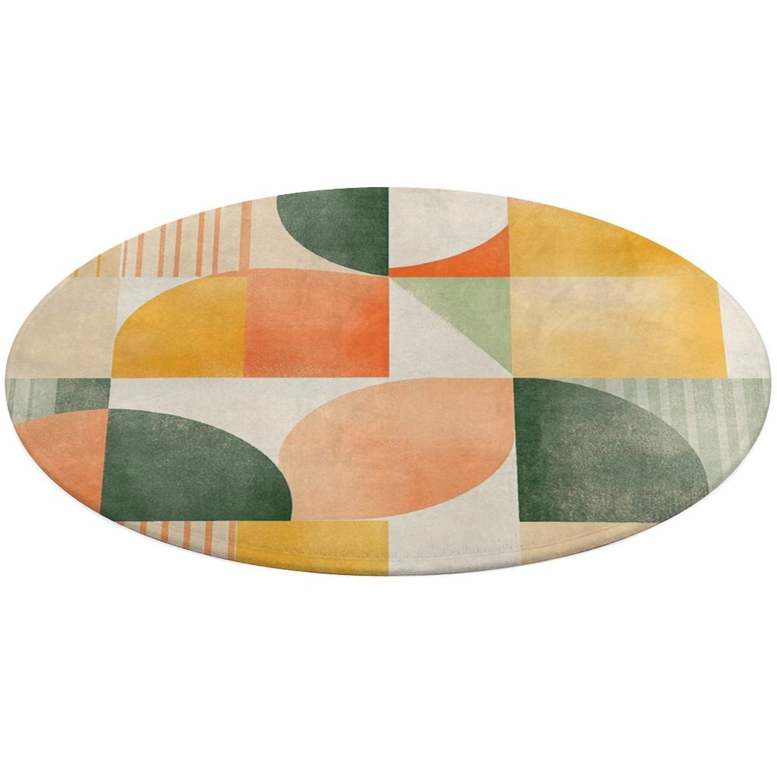 Bohemian Color Round Carpet Living Room Carpet Modern And Stylish ...