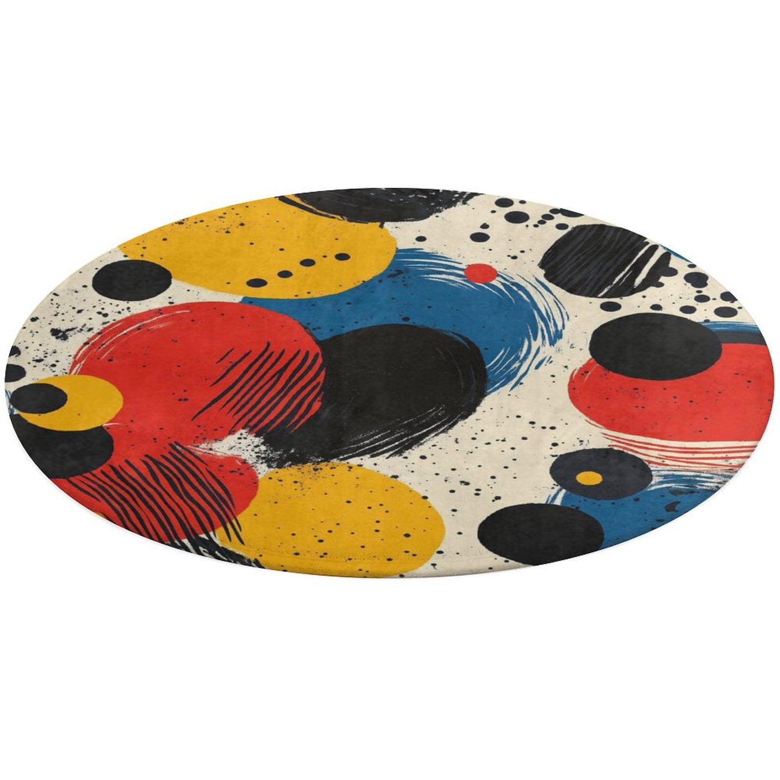 Bohemian Color Round Carpet Living Room Carpet Modern And Stylish ...