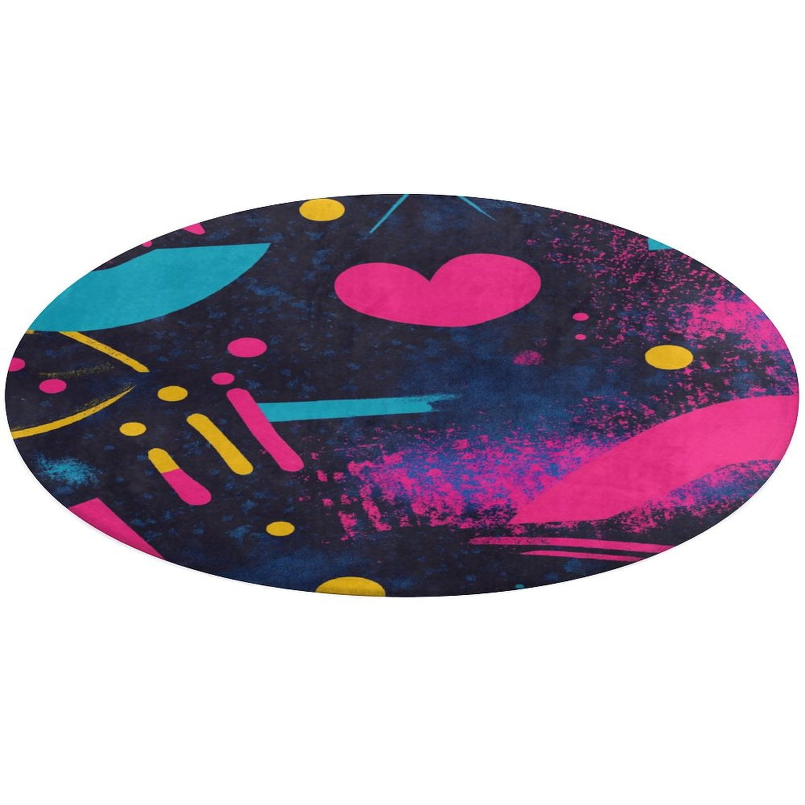 Bohemian Color Round Carpet Living Room Carpet Modern And Stylish ...