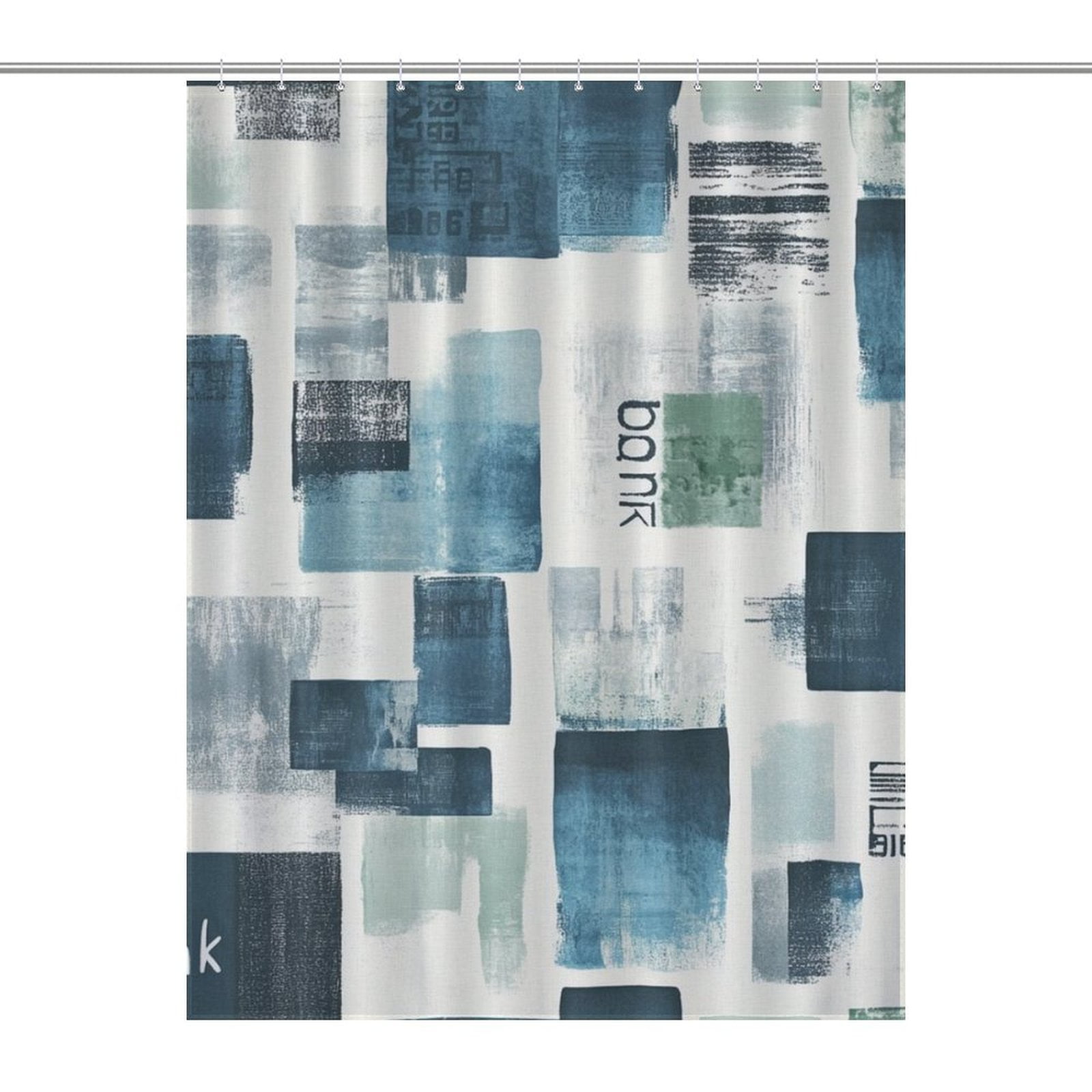 Bohemian Color Shower Curtains - Bath Shower Curtain Set with 12 Hooks ...