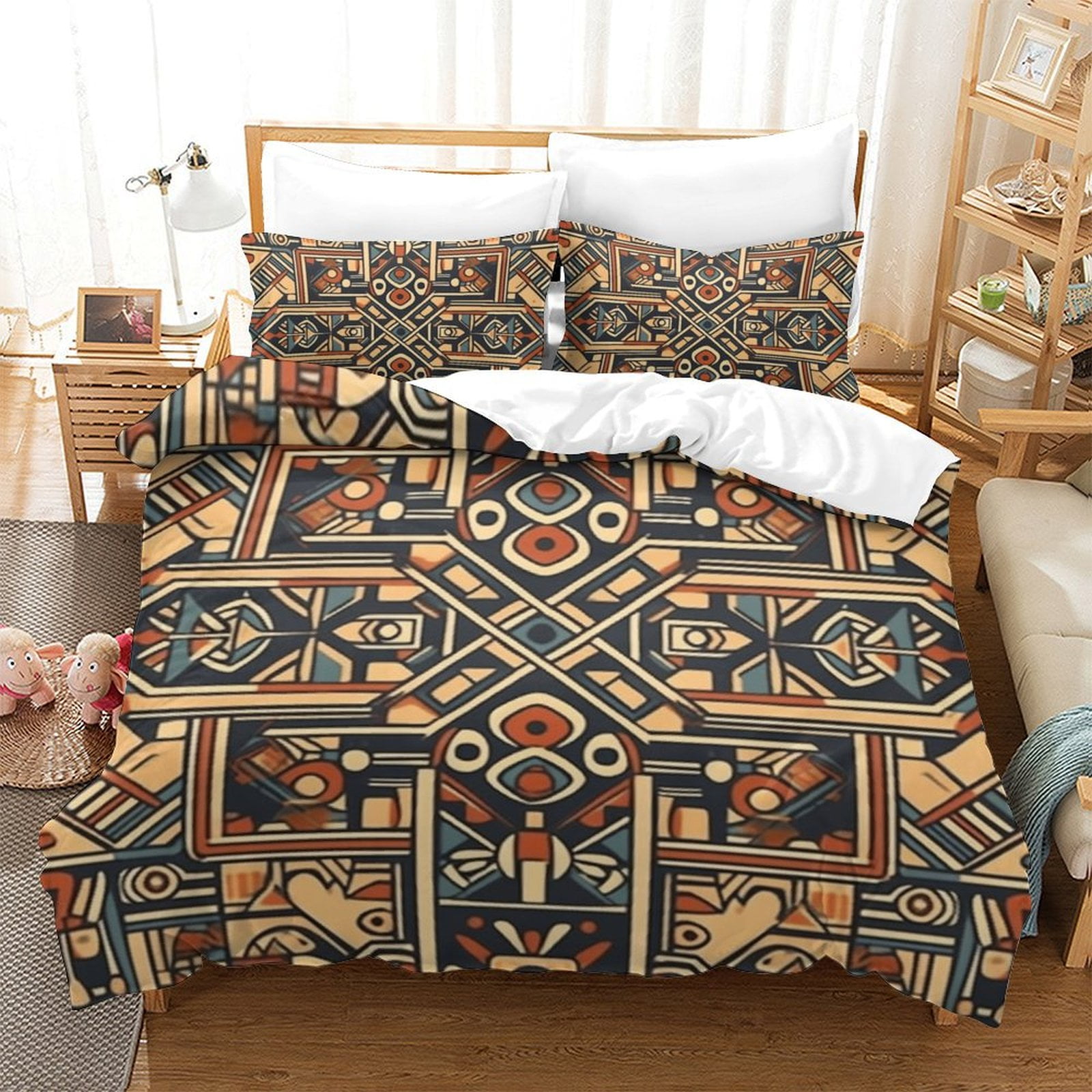 Bohemian Comforter Cover Set Quilt Cover Pillowcase Home Fashion ...