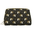 Bohemian Cool Goat Skull Makeup Bag, Large Capacity Cosmetic Bag ...