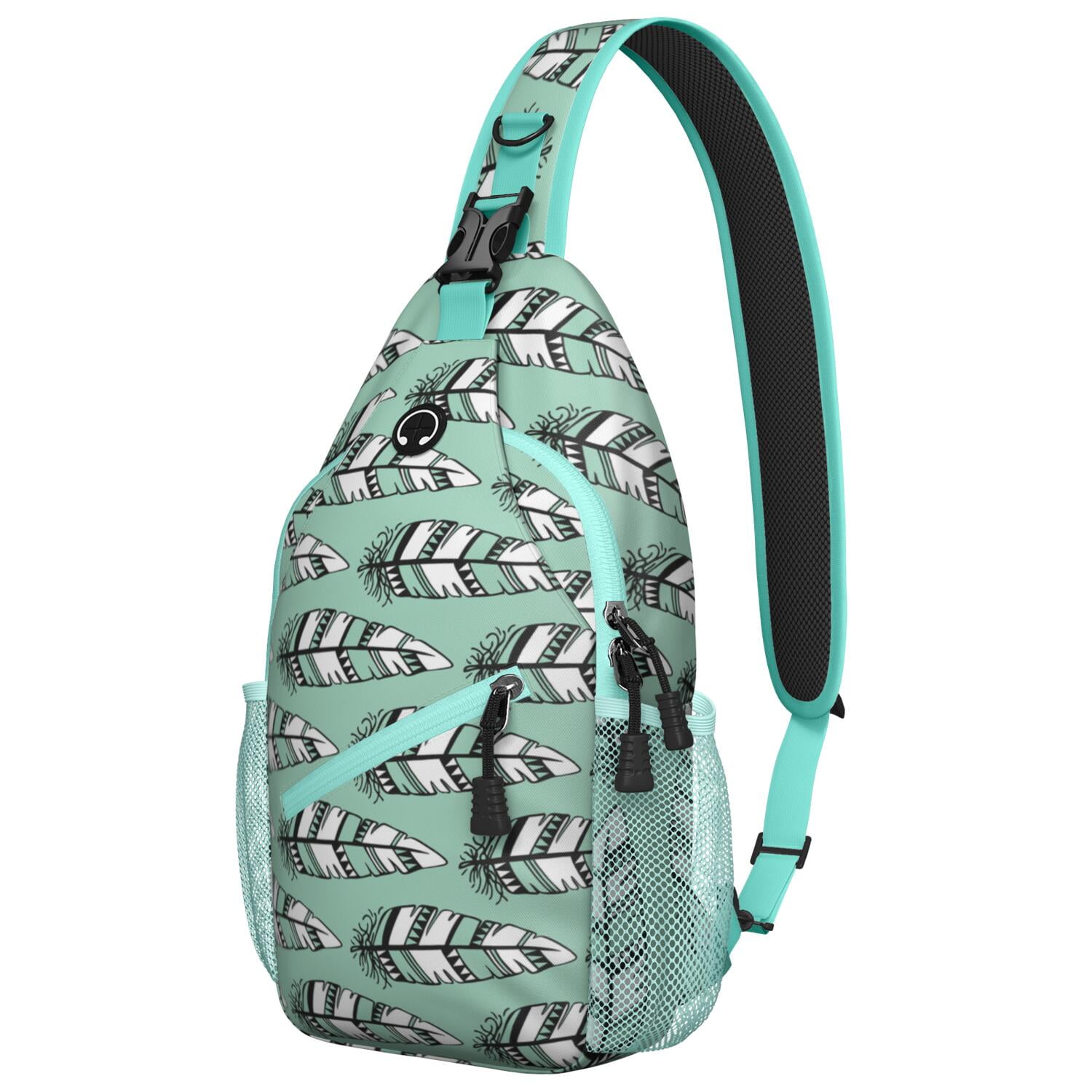 Bohemian Crossbody Sling Bag for Travel, Tribal Style Lightweight ...