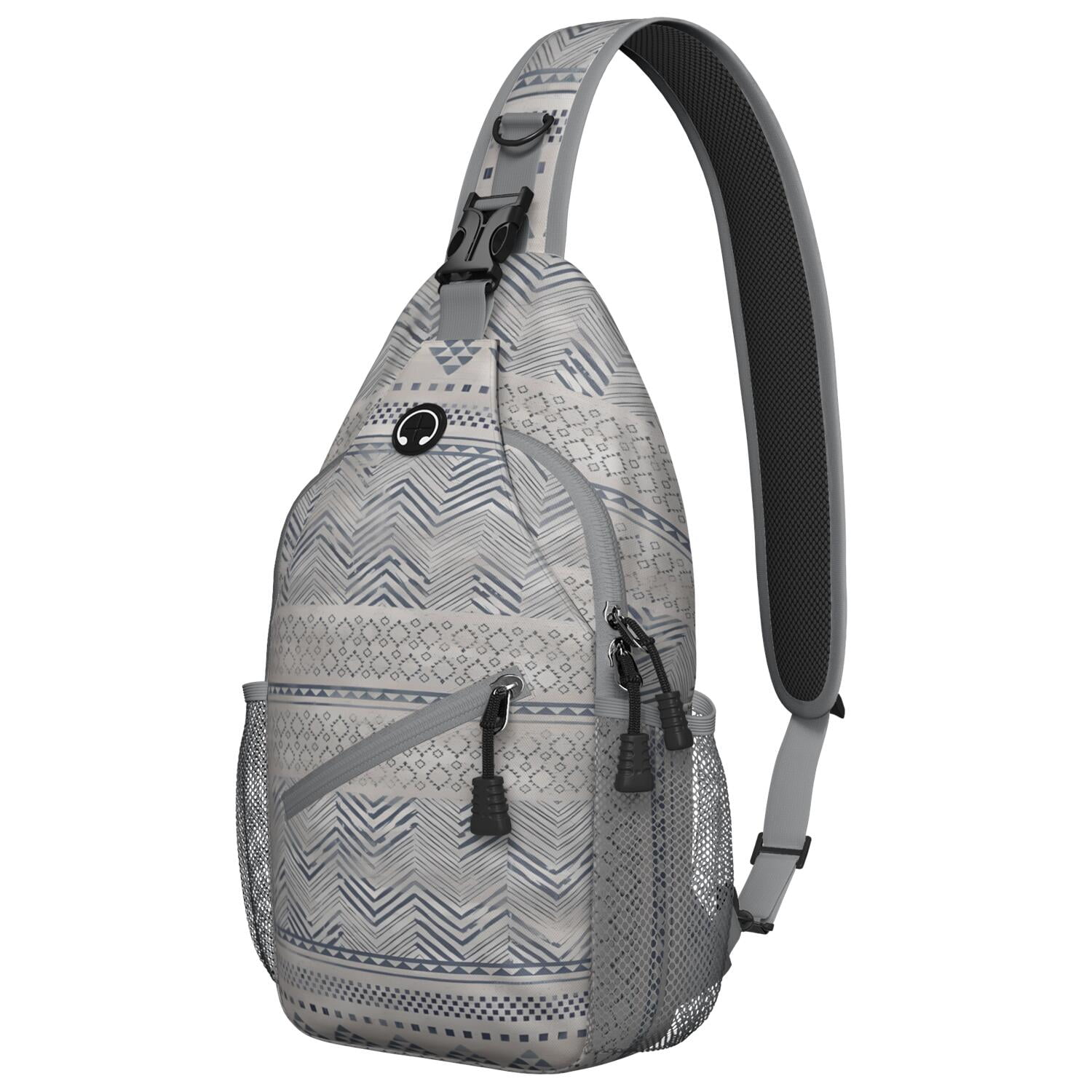 Bohemian Crossbody Sling Bag for Travel, Tribal Style Lightweight ...