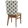 Bohemian Diamond Pattern Chair Back Covers Set of 6, Boho Tribal ...