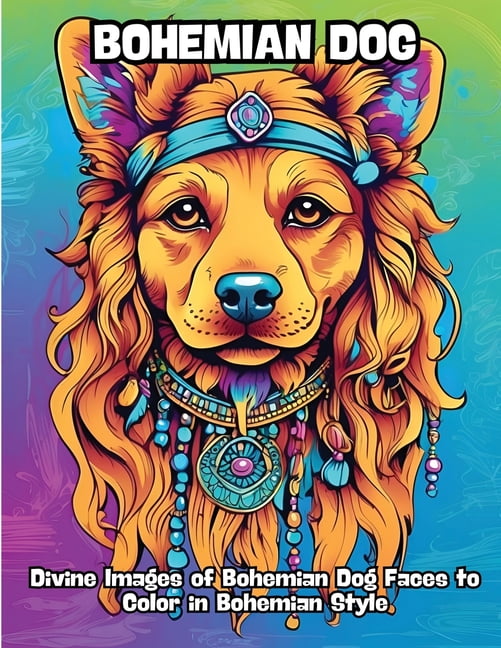 Bohemian Dog: Divine Images of Bohemian Dog Faces to Color in Bohemian ...