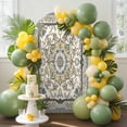 Bohemian Ethnic Flower Texture Arch Backdrop Cover Stretchy Spandex ...