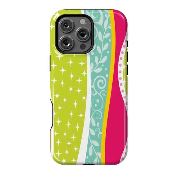 Bohemian Ethnic Lines Pattern Phone Case for iPhone 11 12 13 14 15 16 ...