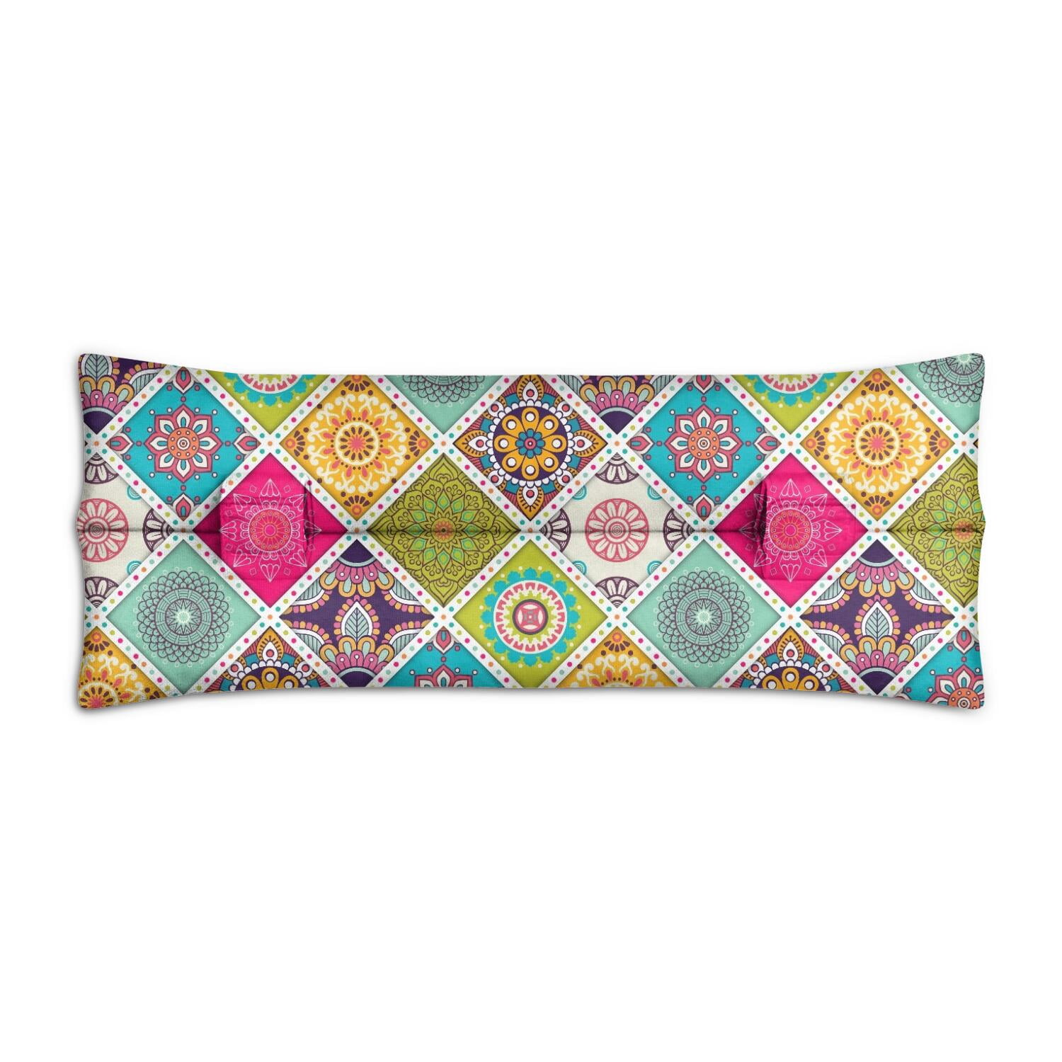 Bohemian Ethnic Seat Belt Cushion for Surgery Recovery - Rustic ...