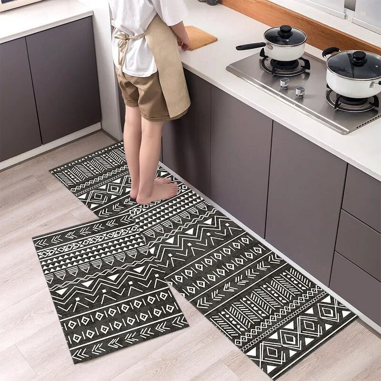 Bohemian Ethnic Style Kitchen Floor Mat Bedside Carpet Hallway Entrance Doormat Balcony Door ...