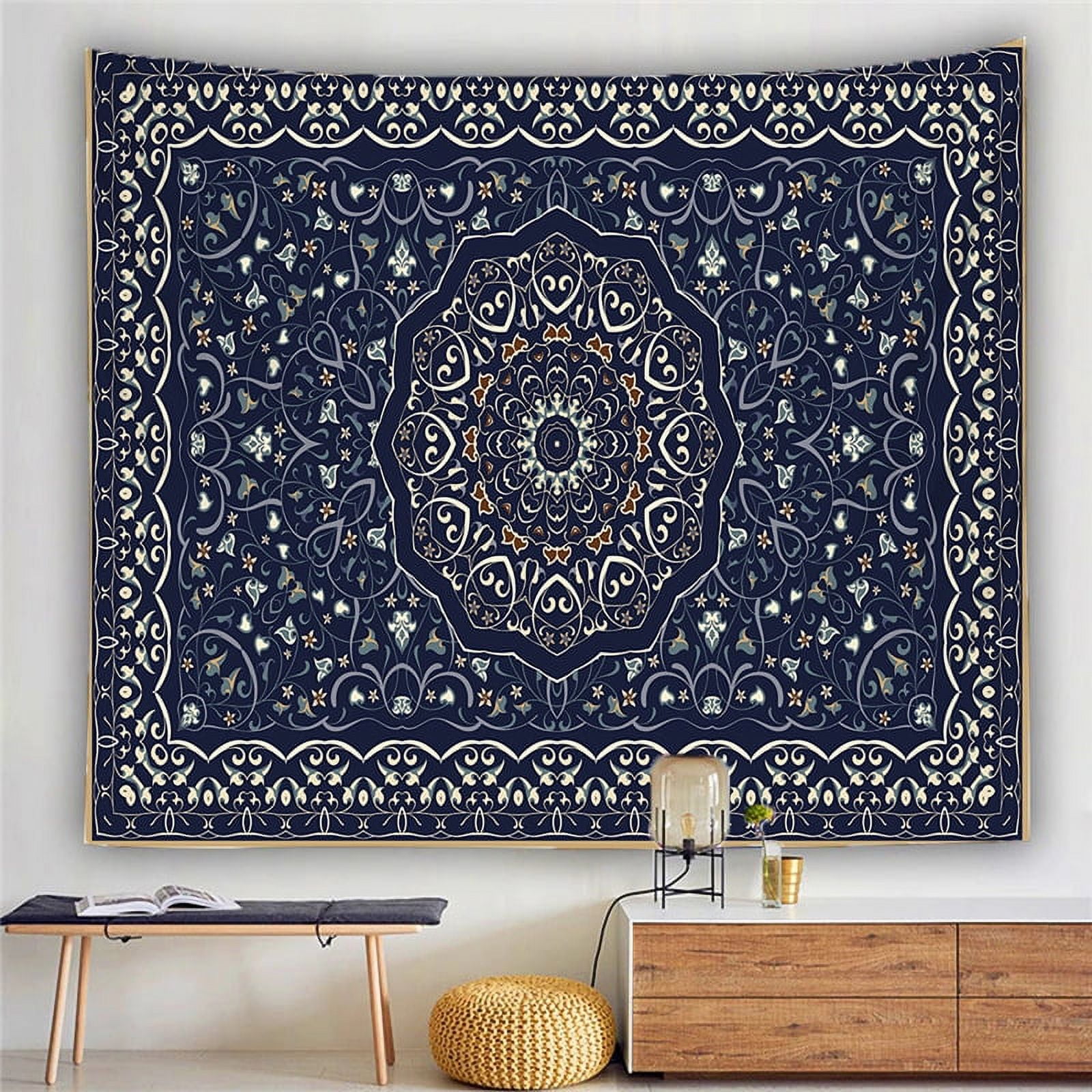 Bohemian Ethnic Style Tapestry Wall Hanging Room Cloth Abstract ...