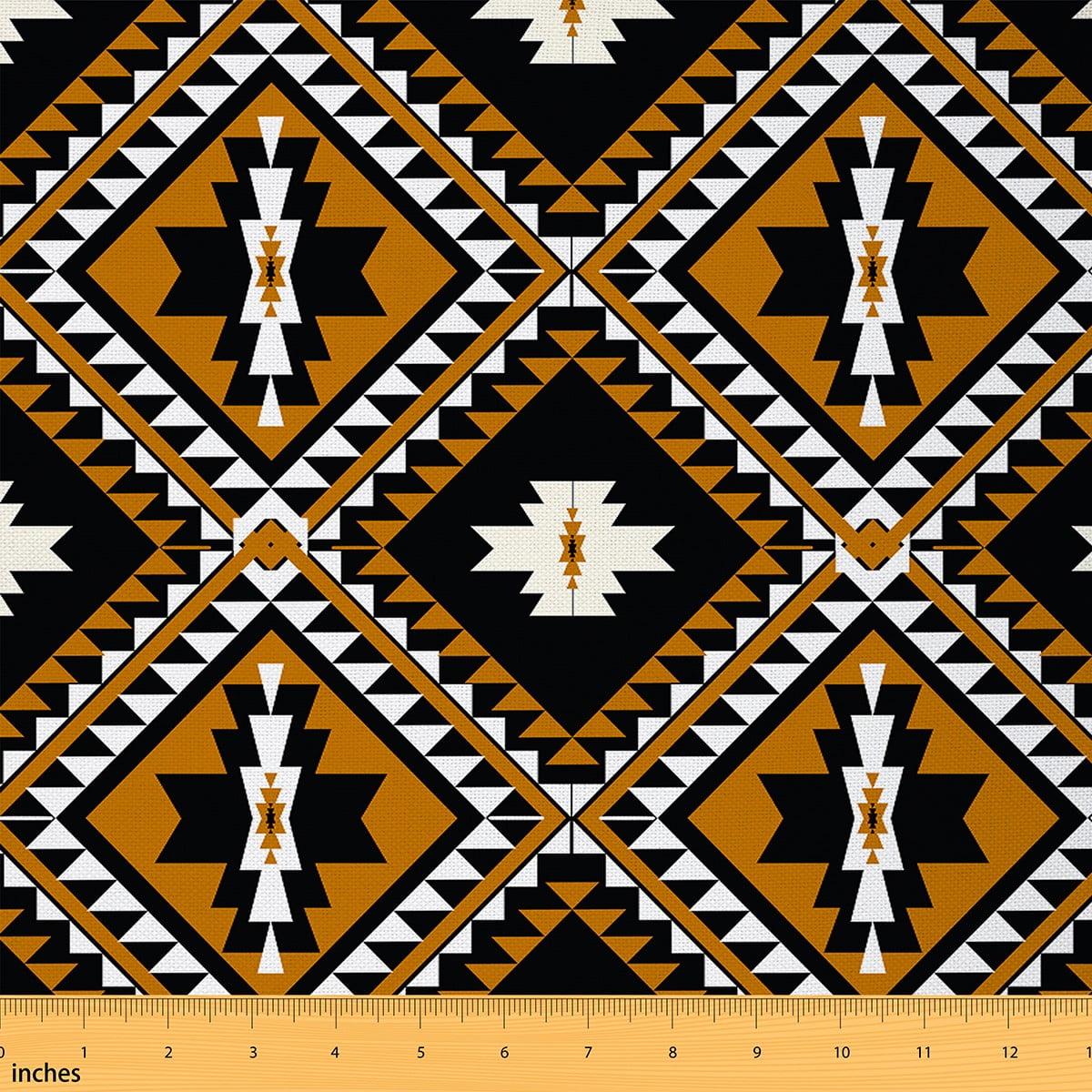 Bohemian Fabric By The Yard,Boho Lattice Upholstery Fabric,Victorian ...