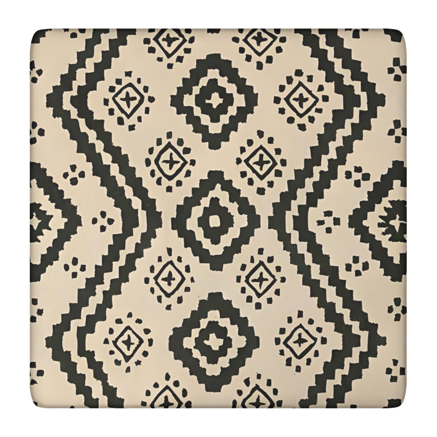 Bohemian Floral Print Square Tablecloth 36x36 Inch All-Weather Outdoor ...