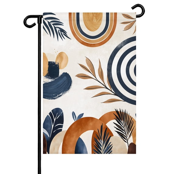 Bohemian Garden Flag 28x40 Inch Boho Nordic Art Geometric Double Sided ...