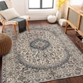 Bohemian Geometric Diamond Pattern Area Rug Soft Plush Non-Slip Floor ...