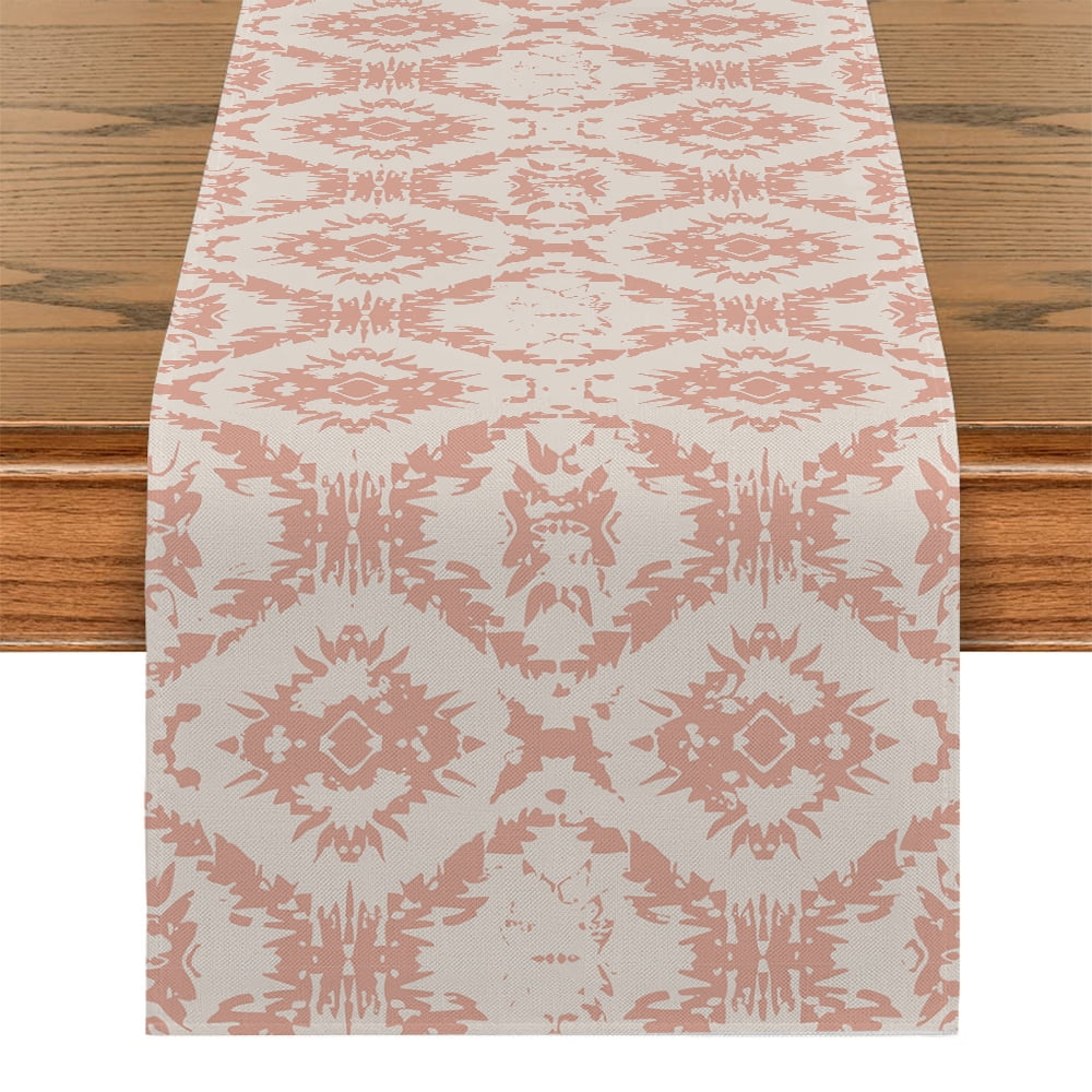 Bohemian Geometric Ethnic Table Runners Party Table r Farmhouse Dining ...