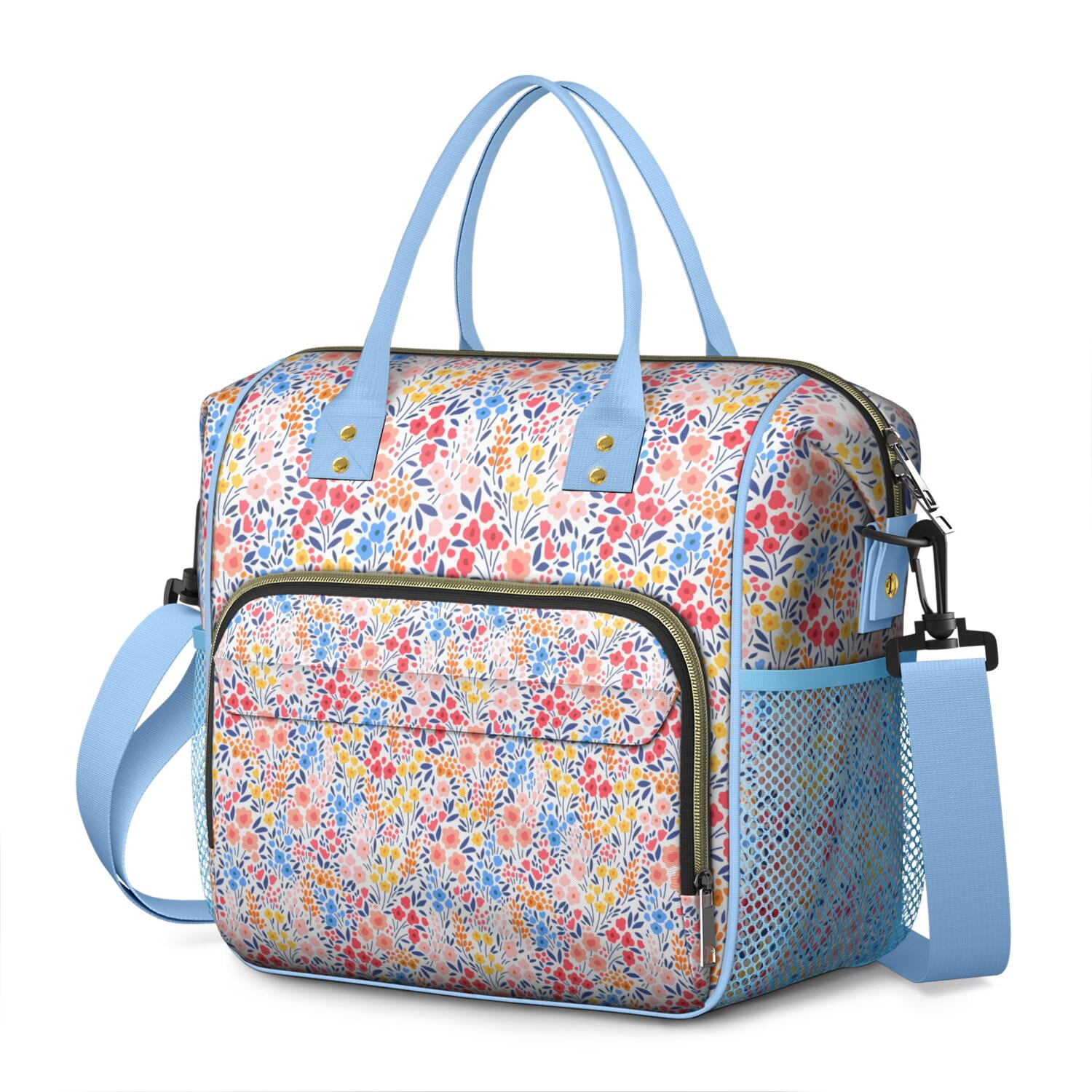 Bohemian Large Lunch Box for Women, Leakproof Lunch Tote with Nordic ...
