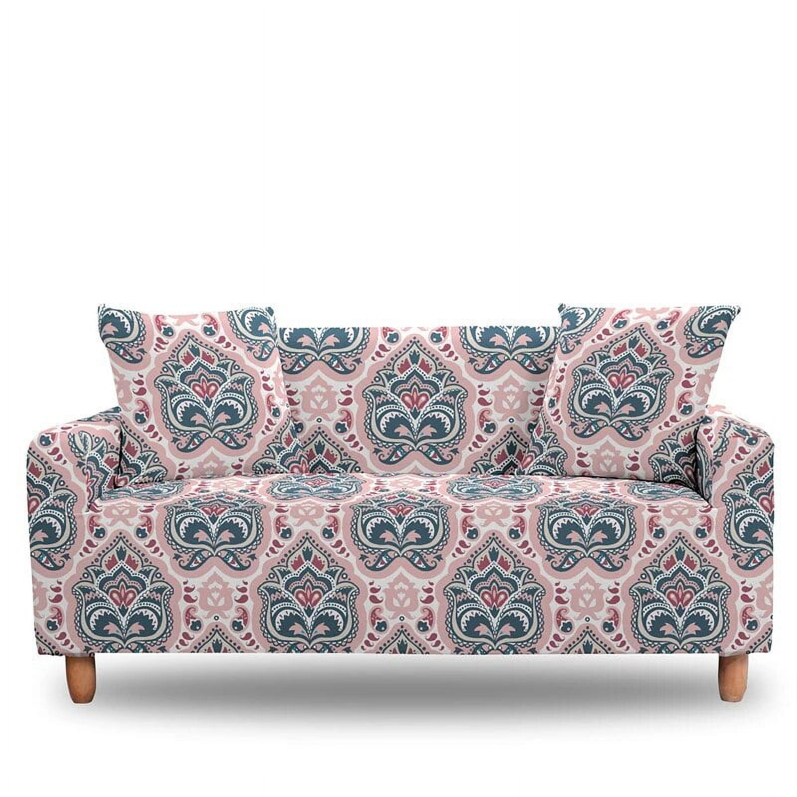 Bohemian Mandala 1/2/3/4 Seater Elastic Sofa Covers Psychedelic ...
