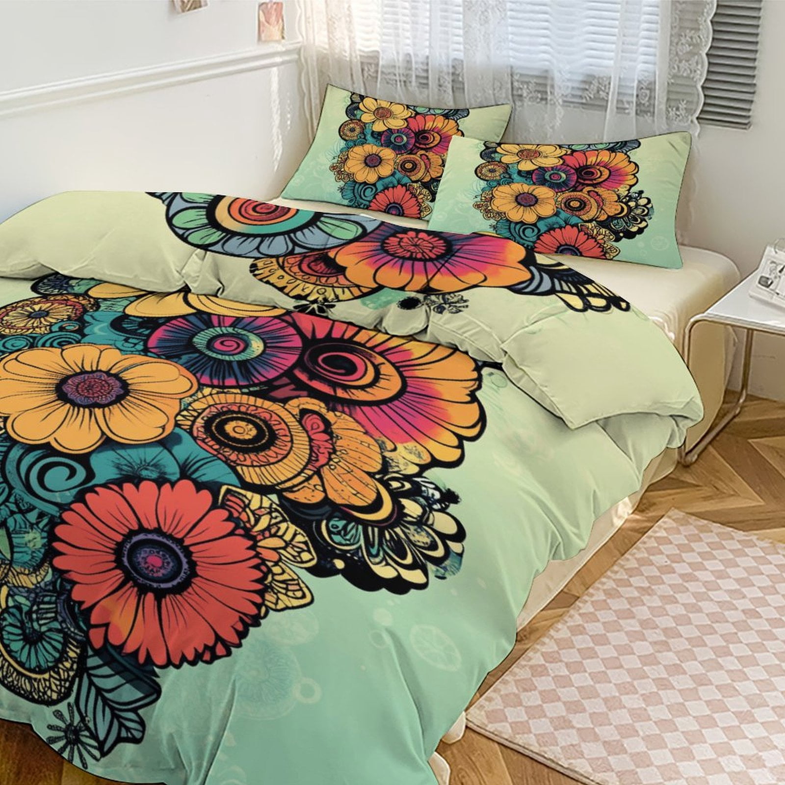 Bohemian Mandala (109) 3D Duvet Cover Set Quilt Cover Theme of Kid Boy ...