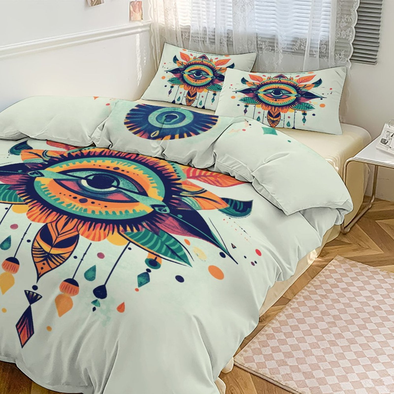 Bohemian Mandala (122) 3D Duvet Cover Set Quilt Cover Theme of Kid Boy ...
