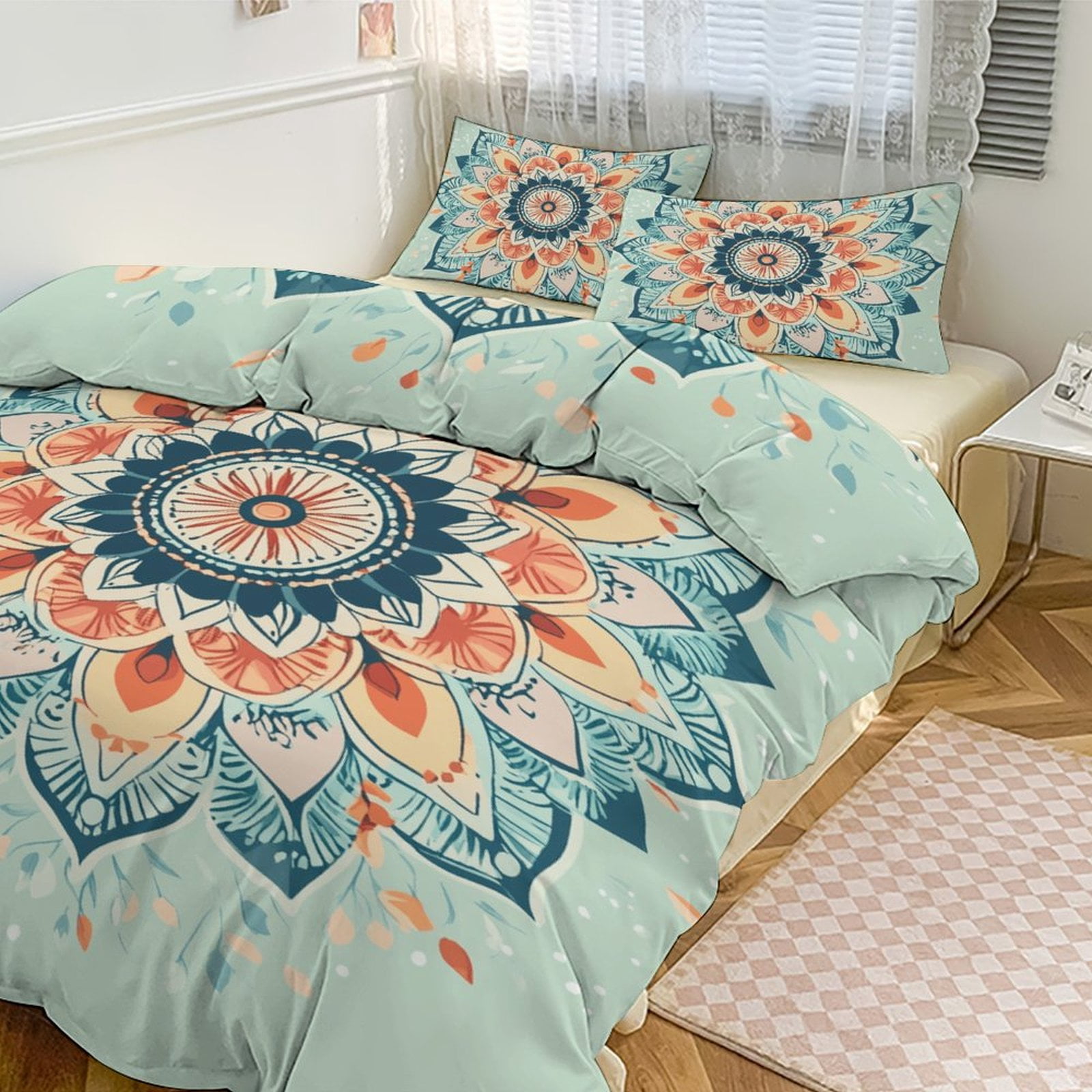 Bohemian Mandala (124) 3D Duvet Cover Set Quilt Cover Theme of Kid Boy ...