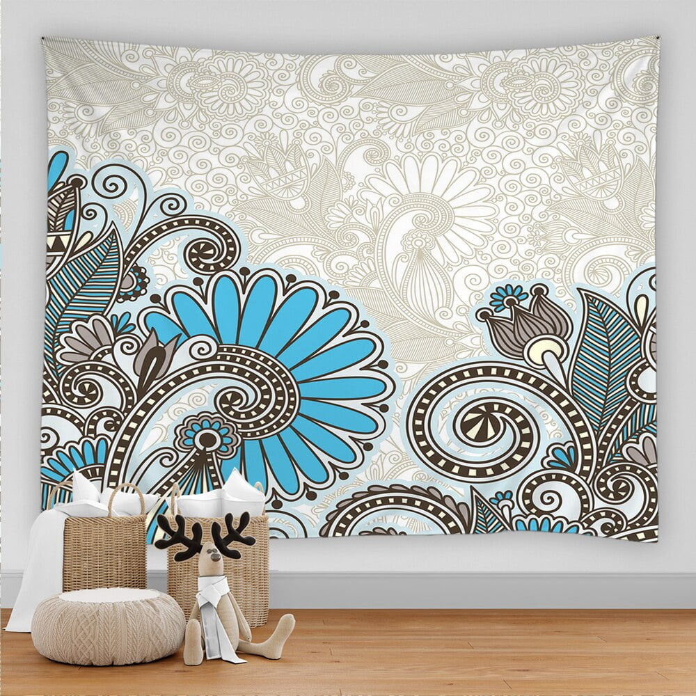 Bohemian Mandala 3D Print Big Tapestry Wall Hanging Hippie Psychedelic ...