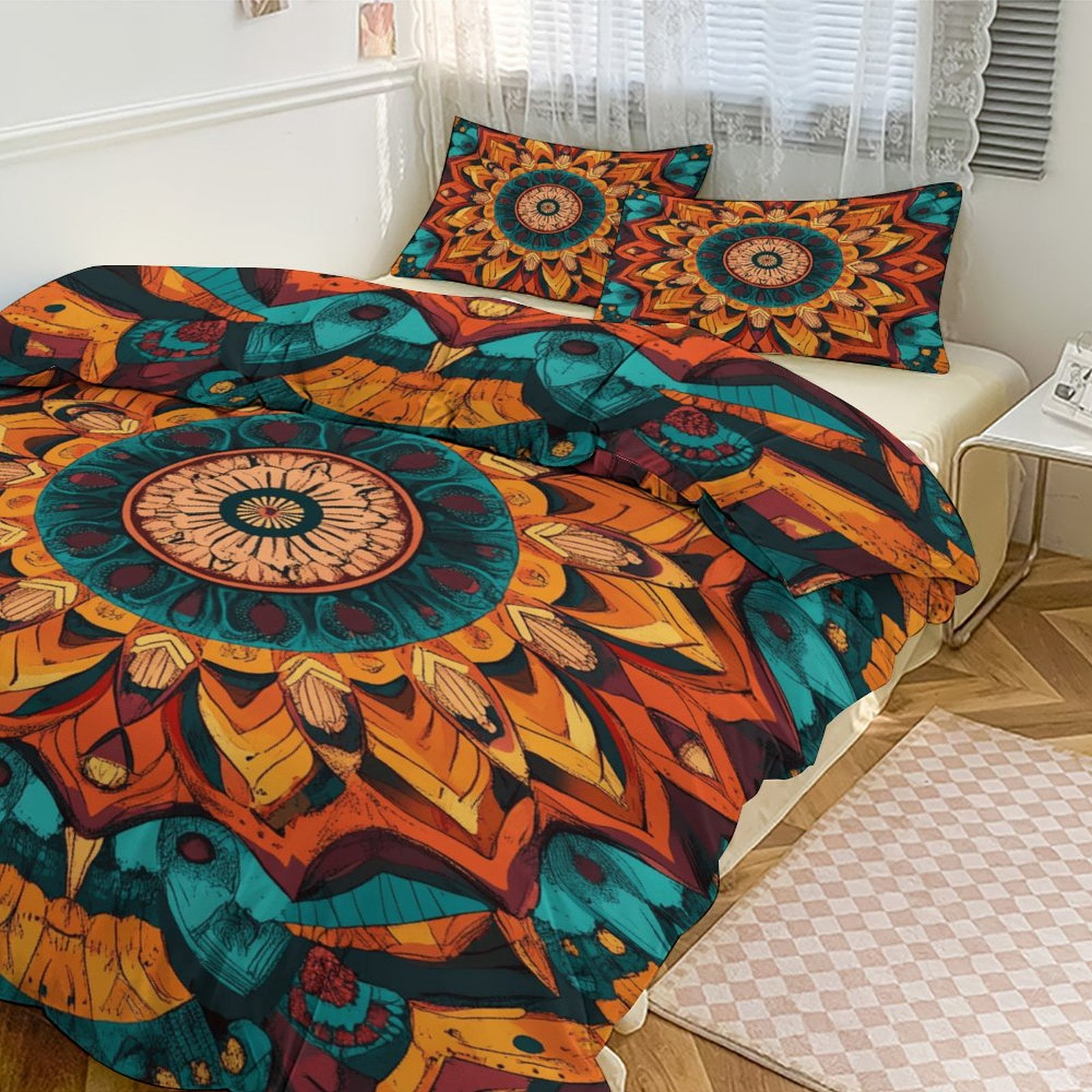 Bohemian Mandala (41) 3D Duvet Cover Set Quilt Cover Theme of Kid Boy ...