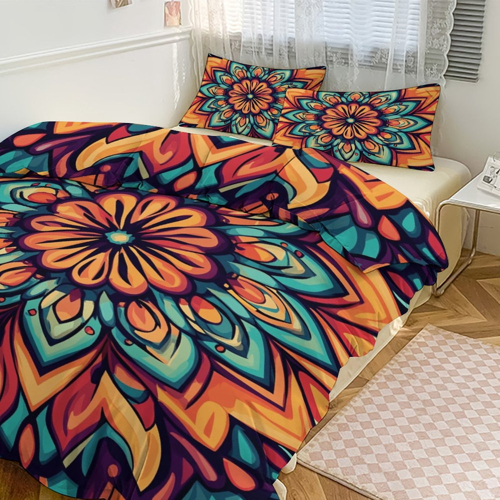 Bohemian Mandala (55) Duvet Cover Set Bedding Set Polyester Quilt Cover ...