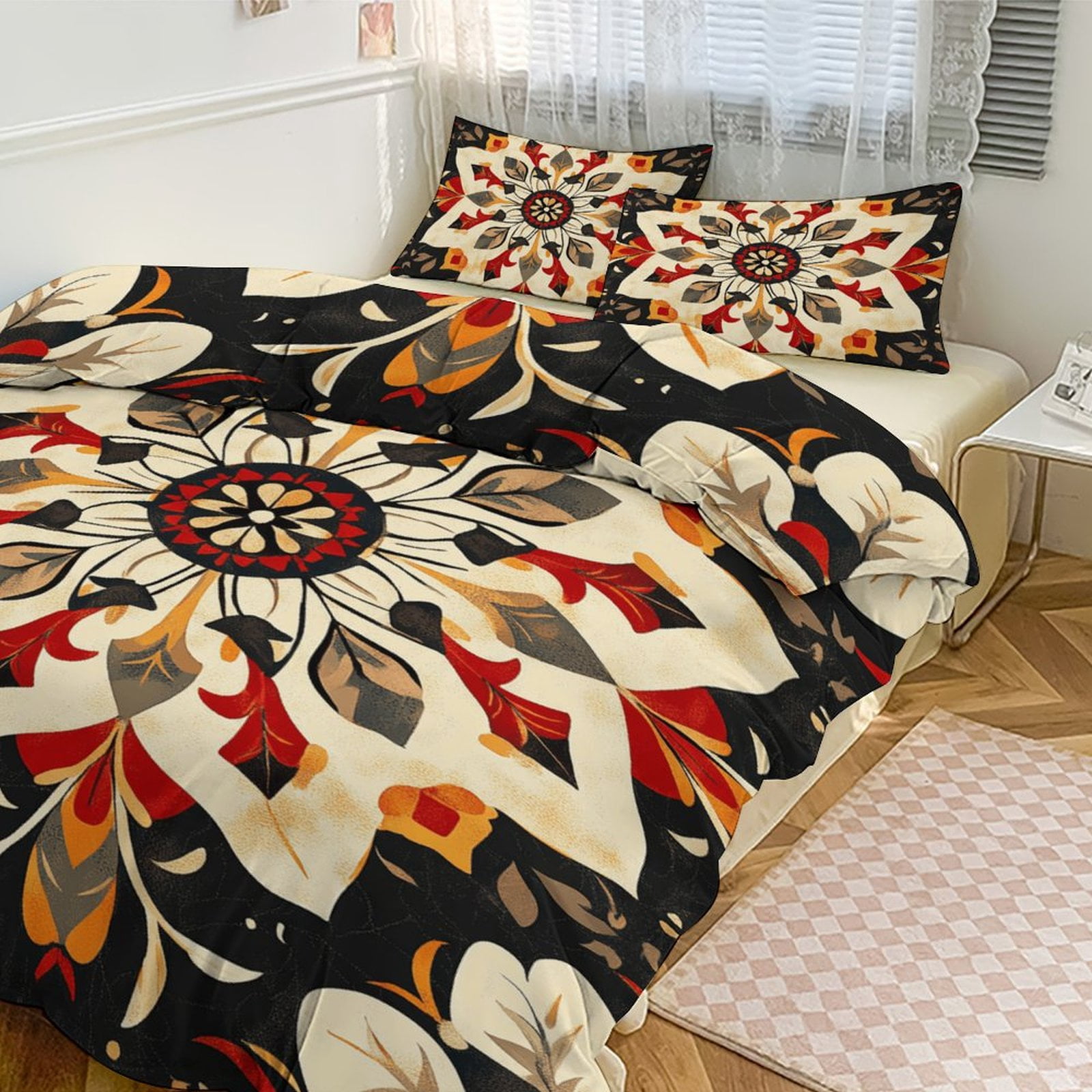 Bohemian Mandala (8) 3D Duvet Cover Set Quilt Cover Theme of Kid Boy ...