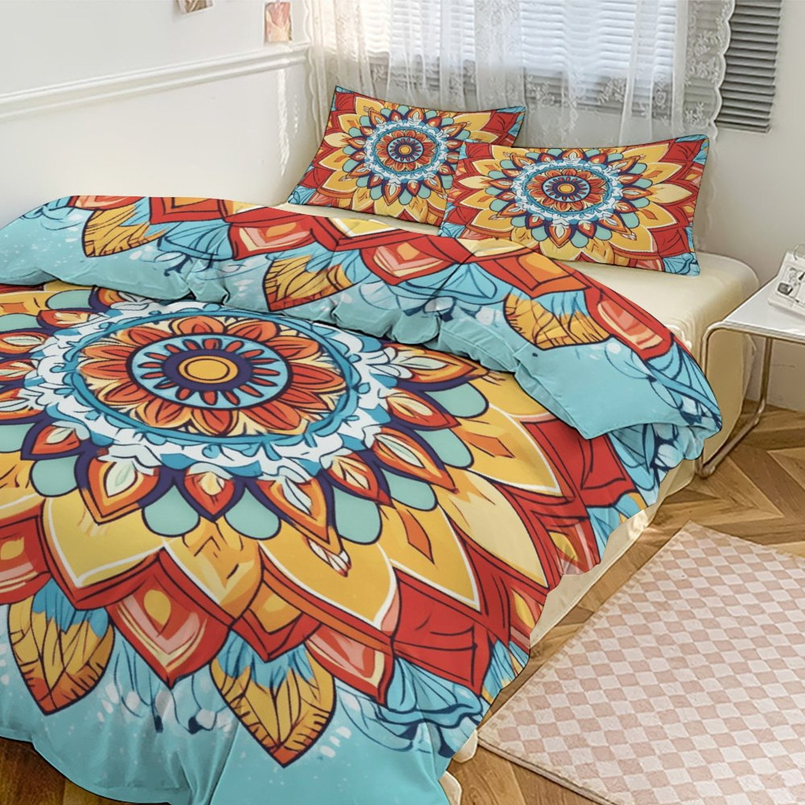 Bohemian Mandala (88) 3D Duvet Cover Set Quilt Cover Theme of Kid Boy ...