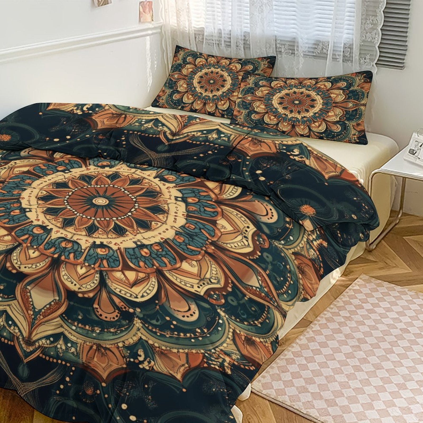 Bohemian Mandala (9) 3D Duvet Cover Set Quilt Cover Theme of Kid Boy ...