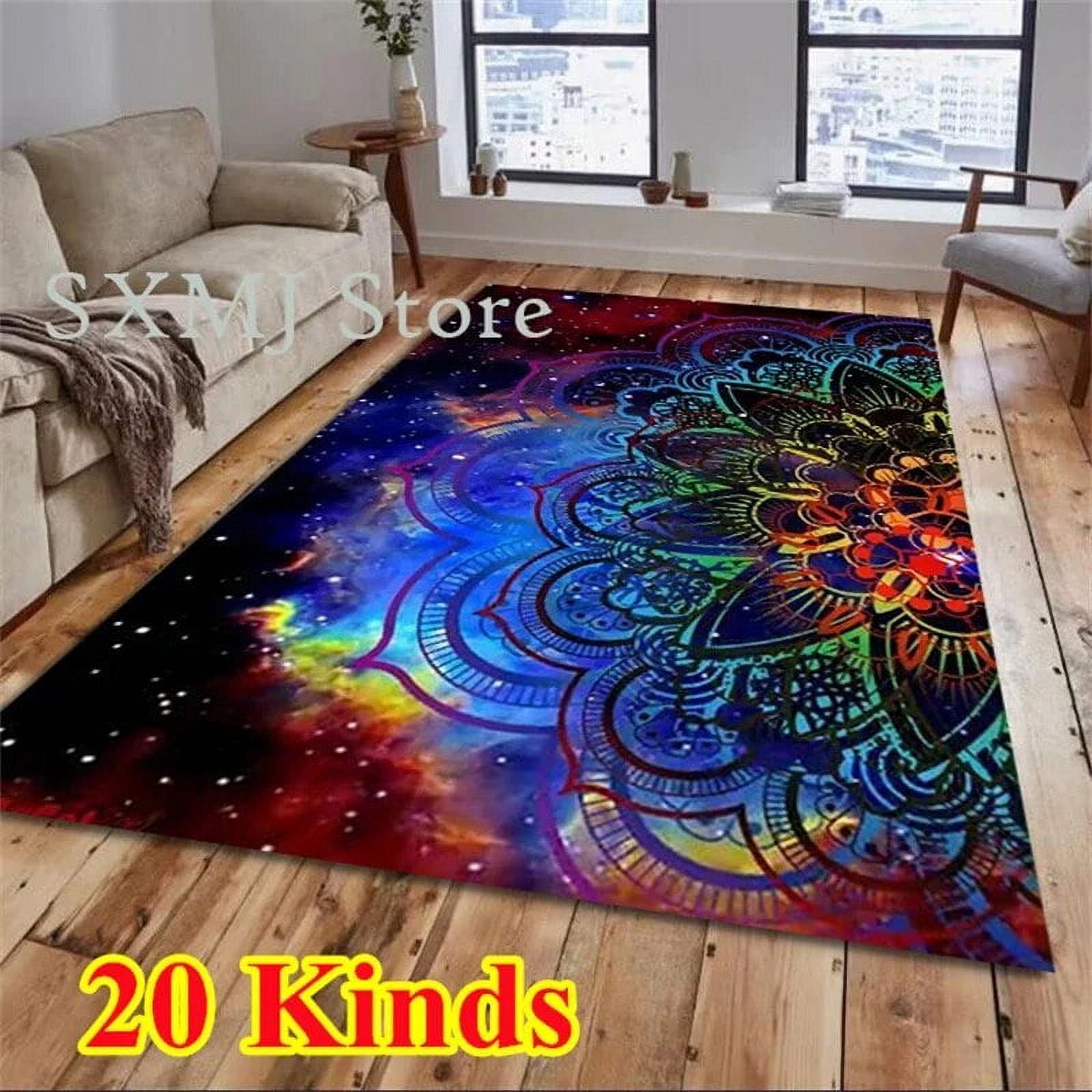 Bohemian Mandala Area Rug Carpet Flower Floral Corridor Hallway Door ...