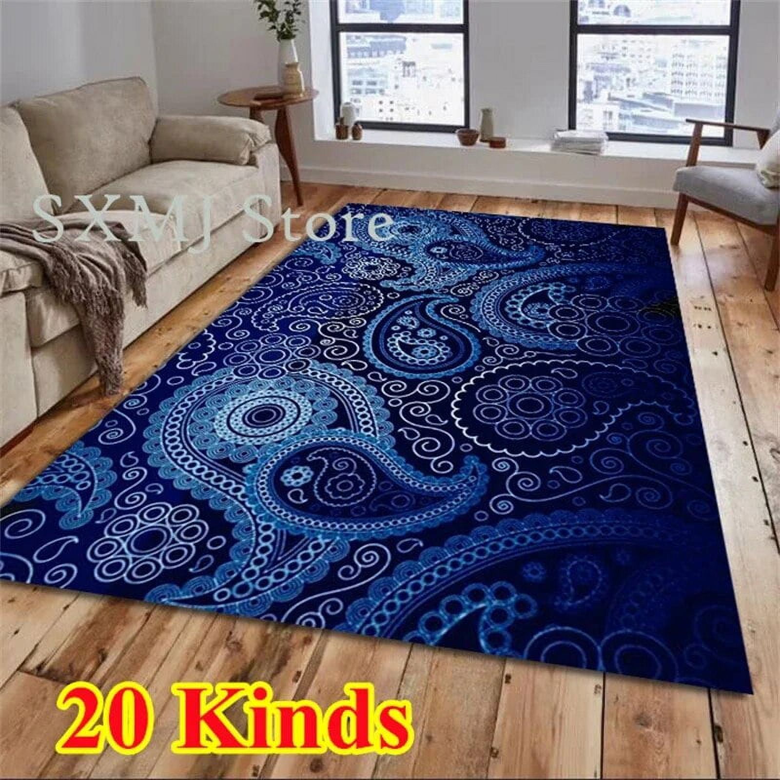 Bohemian Mandala Area Rug Carpet Flower Floral Corridor Hallway Door ...
