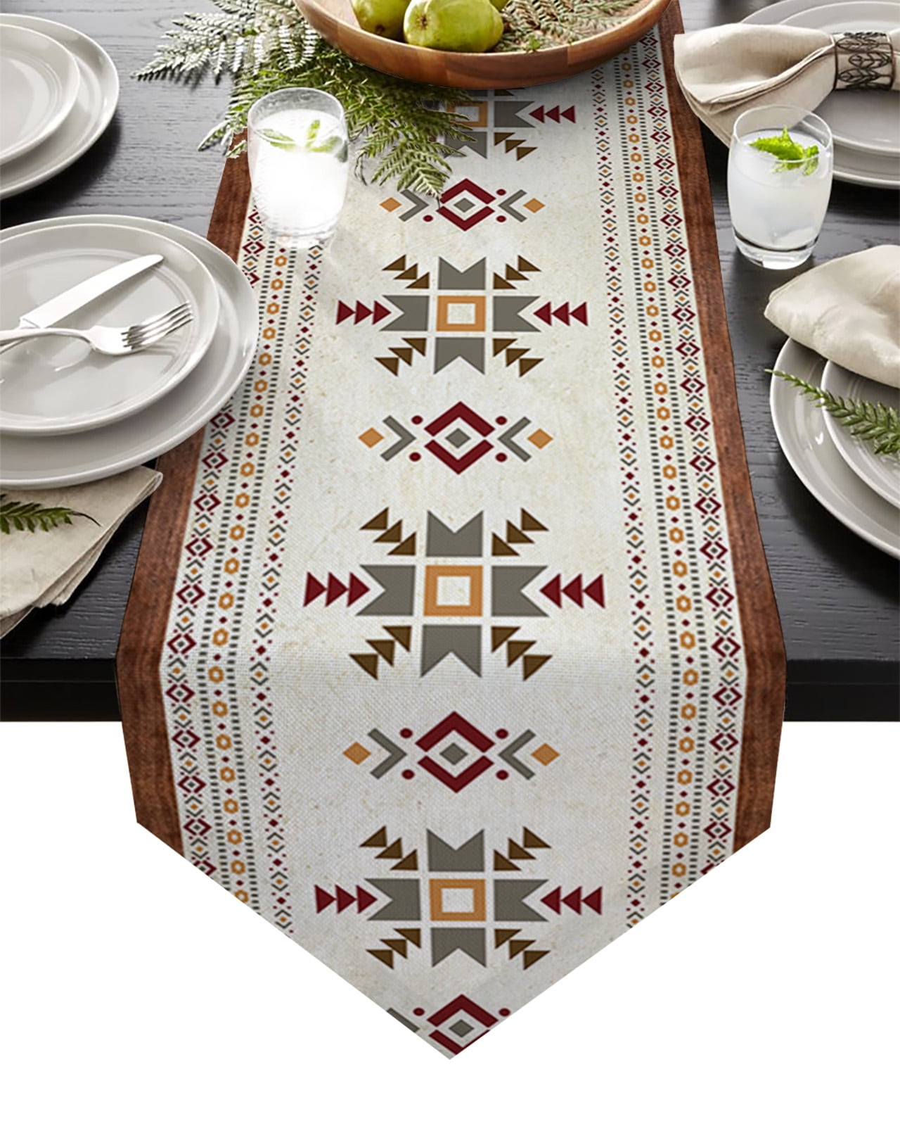 Bohemian Mandala Flower Table Runner Coffee Table Wedding Banquet Party ...