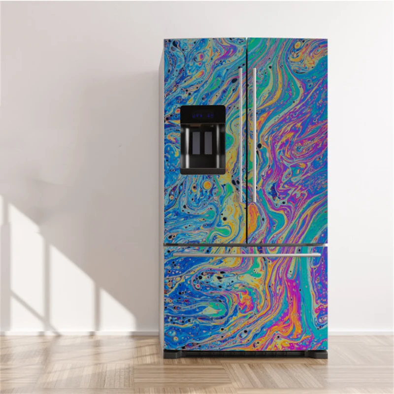 Bohemian Mandala Fridge Mural Sticker Waterproof Vinyl Self Adhesive ...