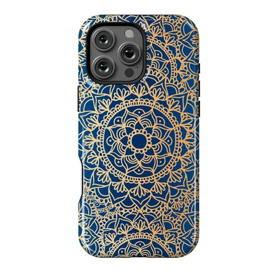 Bohemian Mandala Pattern Creative Art iPhone Case 17 16 15 14 13 12 11 ...