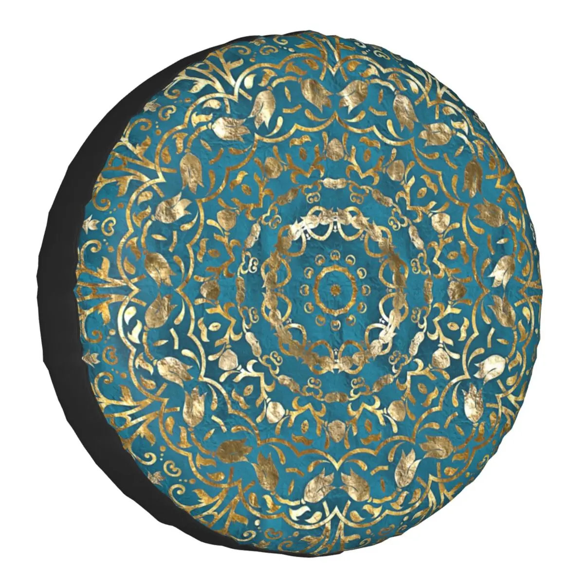 Bohemian Mandala Turquoise Tire Cover 4WD RV Floral Spare Wheel ...