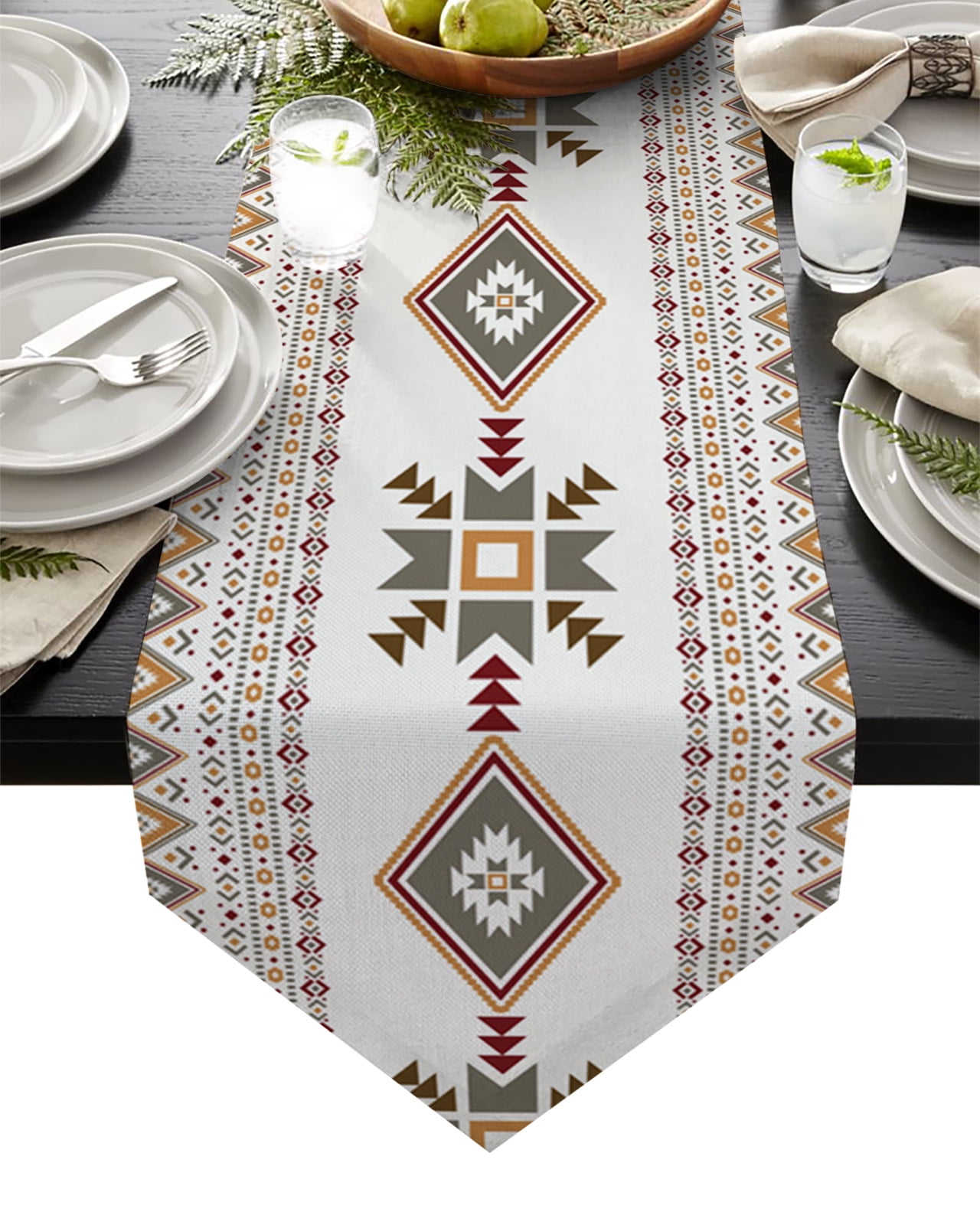 Bohemian National Style Modern Home ration Wedding Party Tablecloth ...