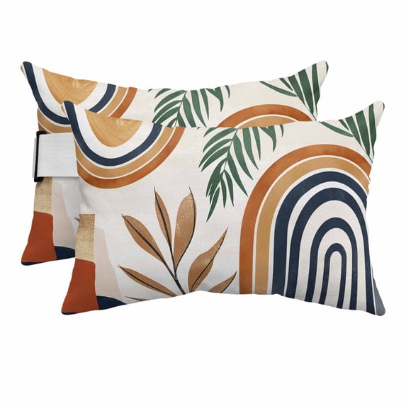 Bohemian Nordic Outdoor Pillows for Chaise Lounge Chair Beach Headrest ...