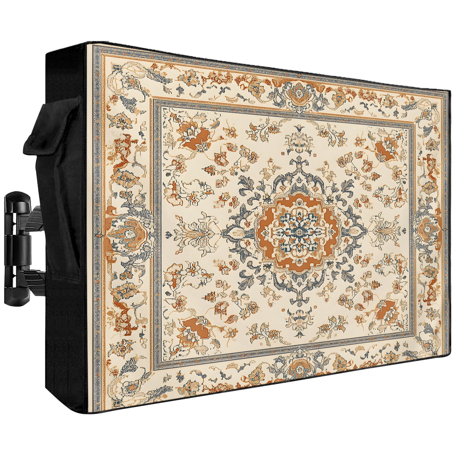 Bohemian Outdoor TV Cover 70 to 75 inch Ethnic Vintage Oriental Floral ...