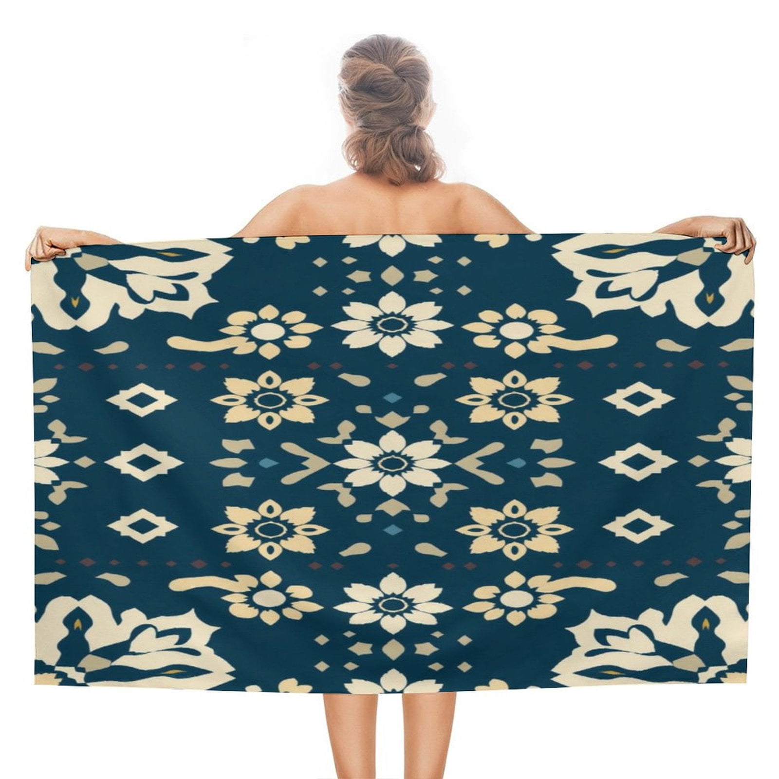 Bohemian Pattern Beach Towel Color Pool Beach Towel Outside Birthday ...