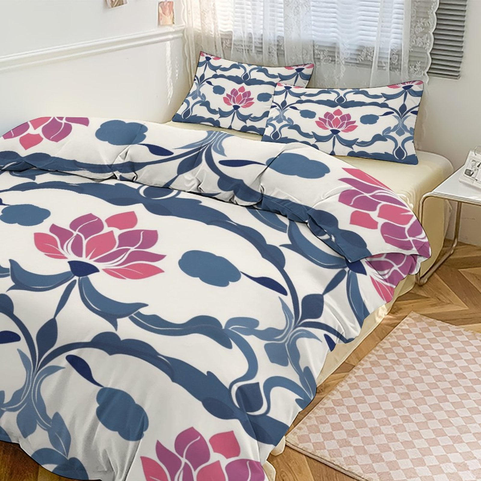 Bohemian Pattern Bedding Set with Zipper Closure for Girls & Boys ...