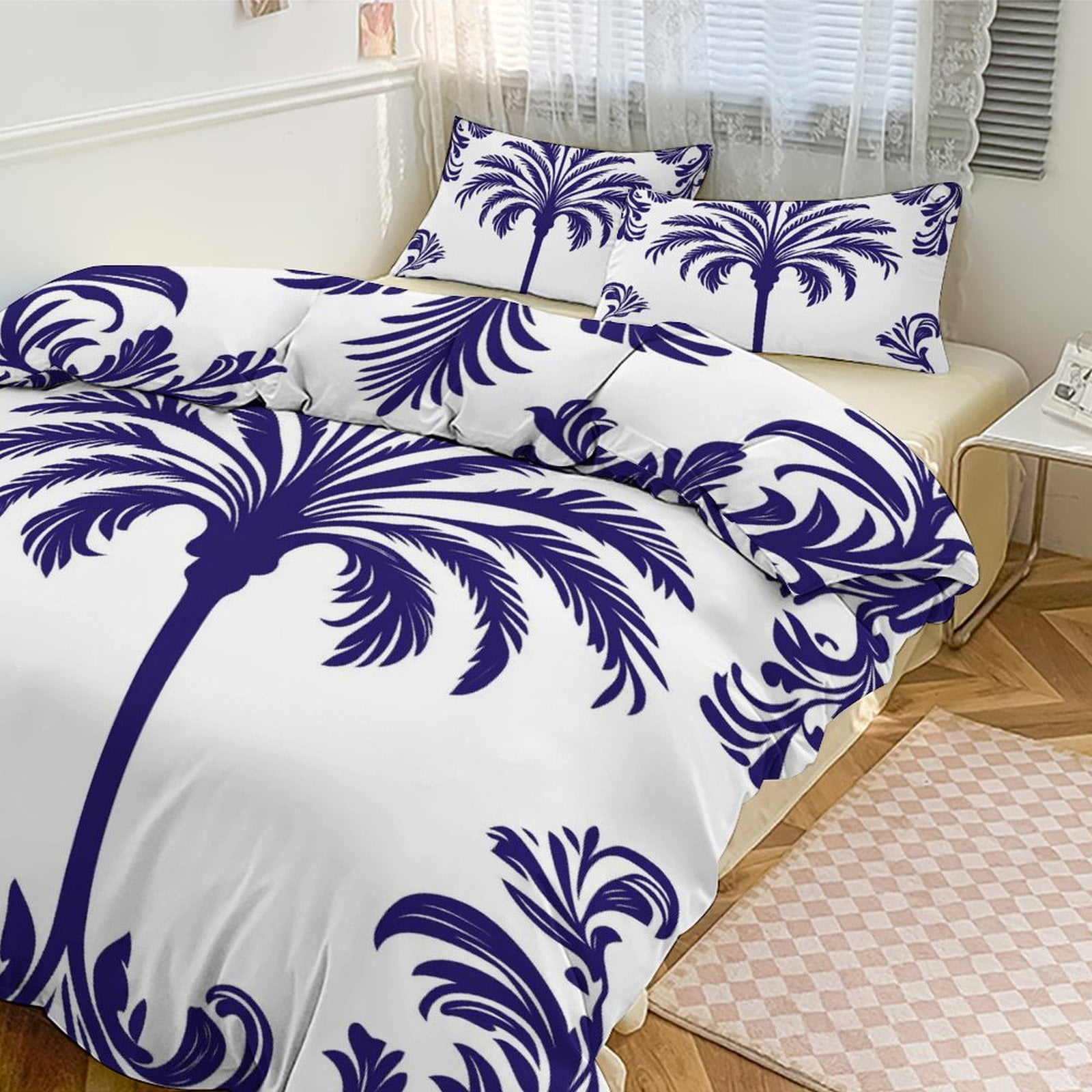 Bohemian Pattern Bedding Sets Twin Duvet Cover 3 Piece Cute Bed Set for ...