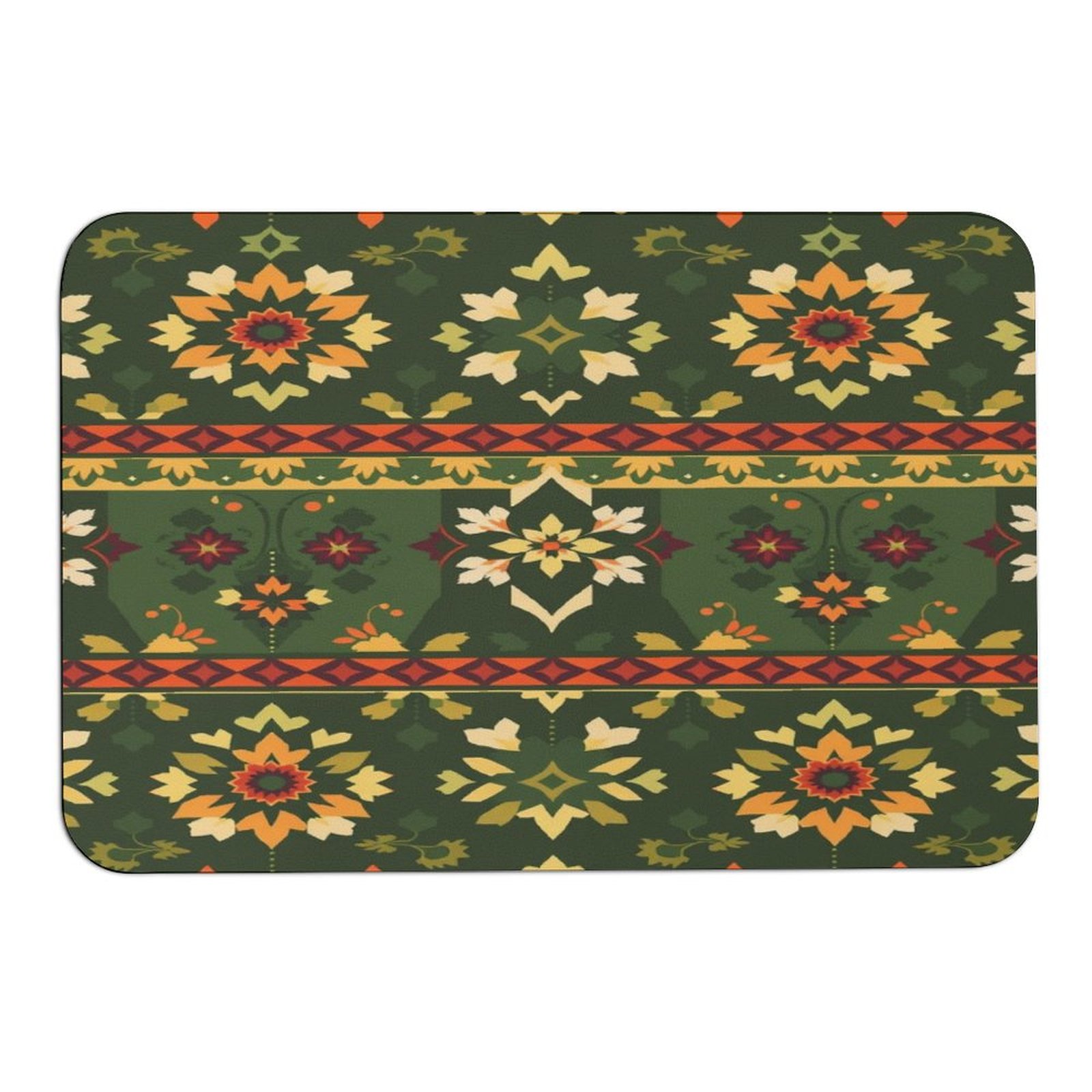 Bohemian Pattern Floor Mat Kitchen Bedroom Decor Carpet Home Hallway ...