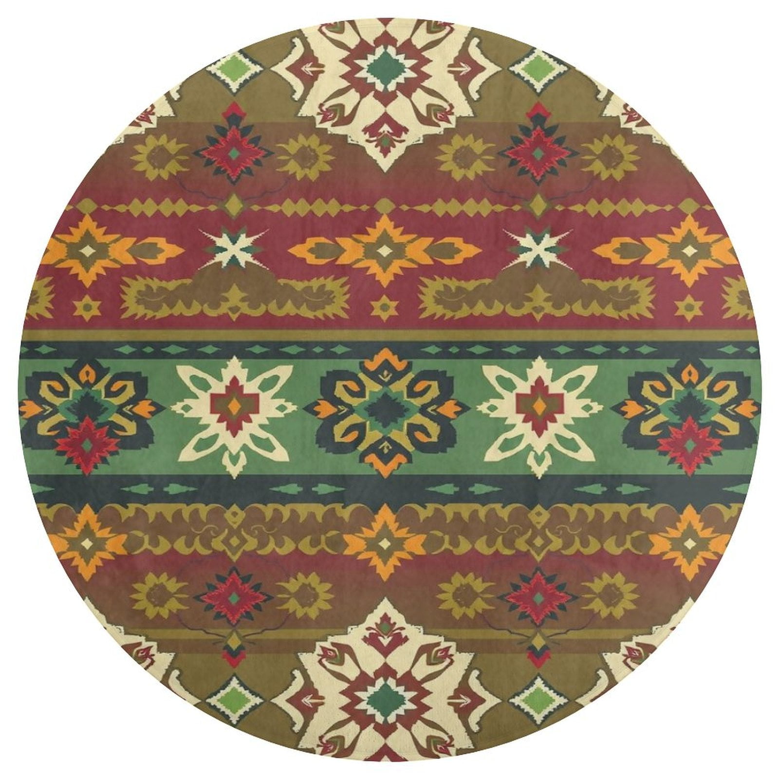 Bohemian Pattern Round Carpet Living Room Carpet Modern And Stylish ...