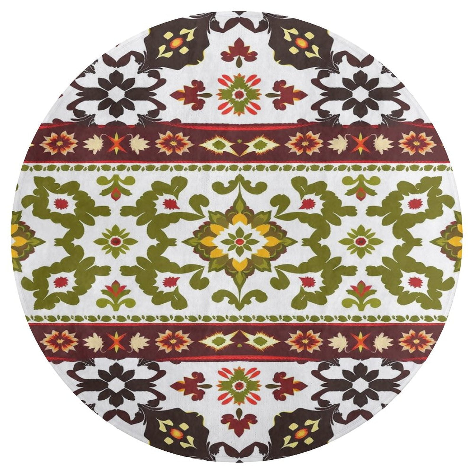 Bohemian Pattern Round Carpet Living Room Carpet Modern And Stylish ...