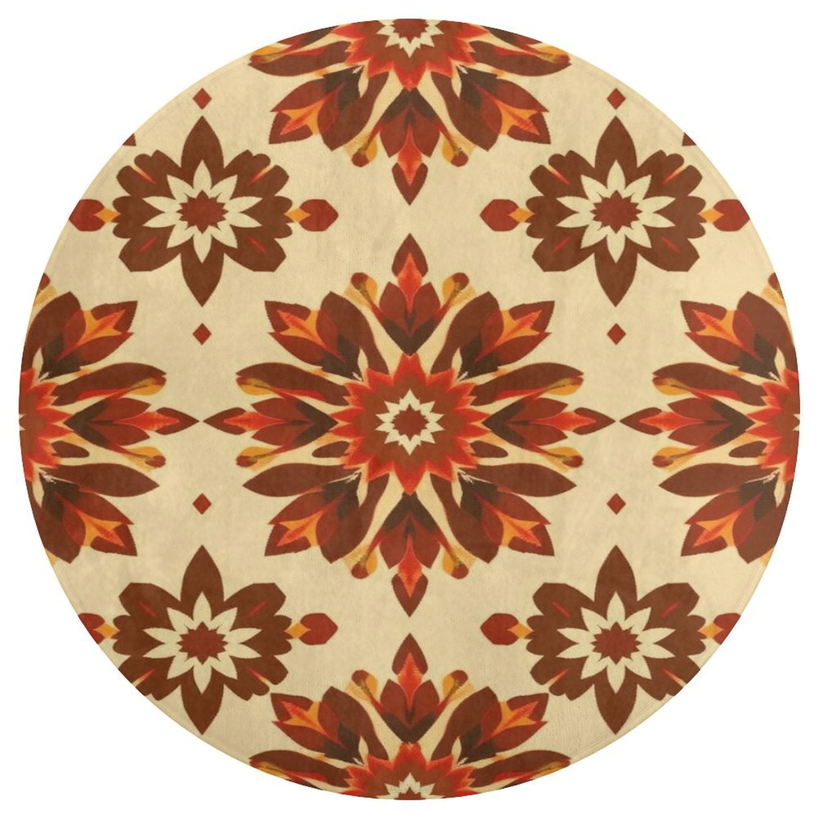 Bohemian Pattern Round Carpet Living Room Carpet Modern And Stylish ...