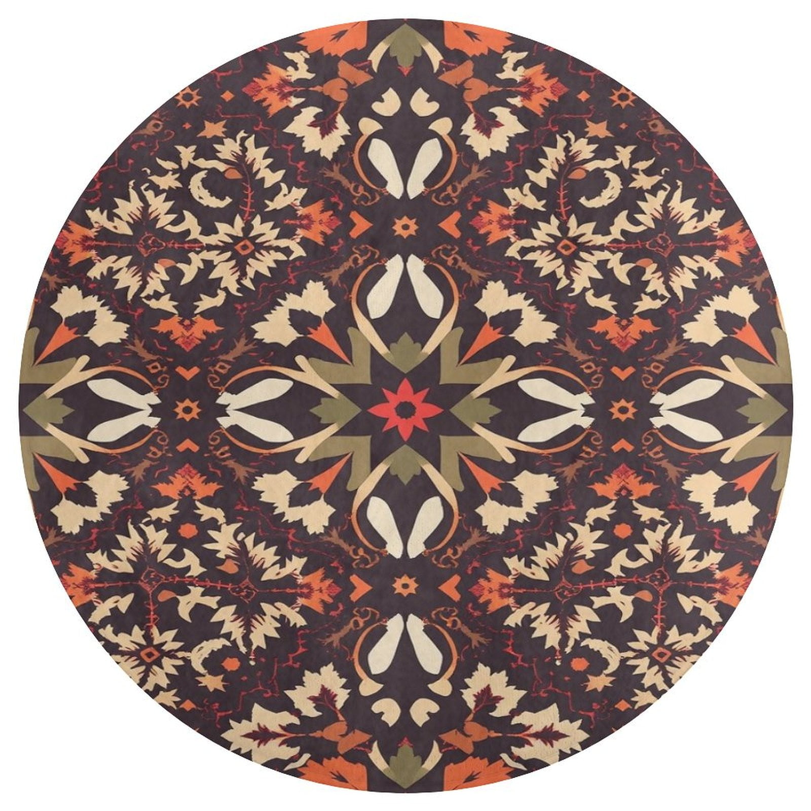 Bohemian Pattern Round Carpet Living Room Carpet Modern And Stylish ...